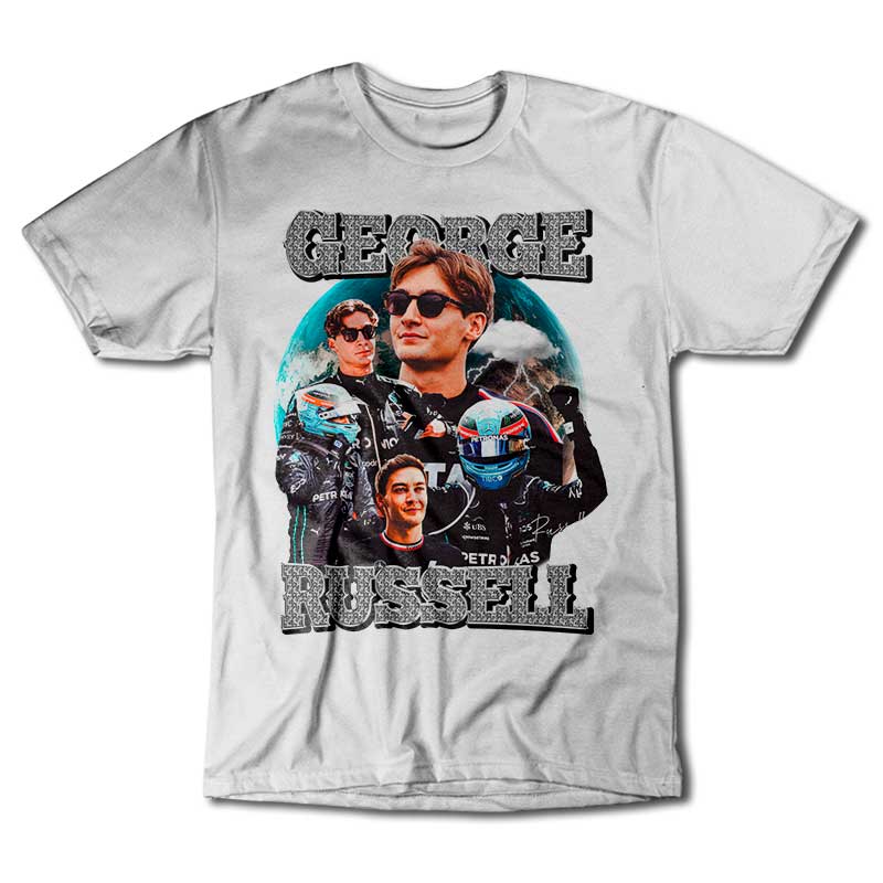 Remera George Russell – Formula 1 | Copy Cat Diseños