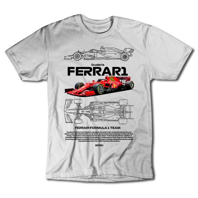 Remera Scudería Ferrari Formula 1 Team | Copy Cat Diseños